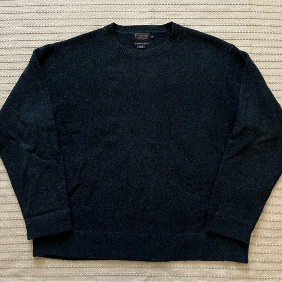 Pendleton | Sweaters | Vintage 9s Pendleton Navy Wool Sweater | Poshmark